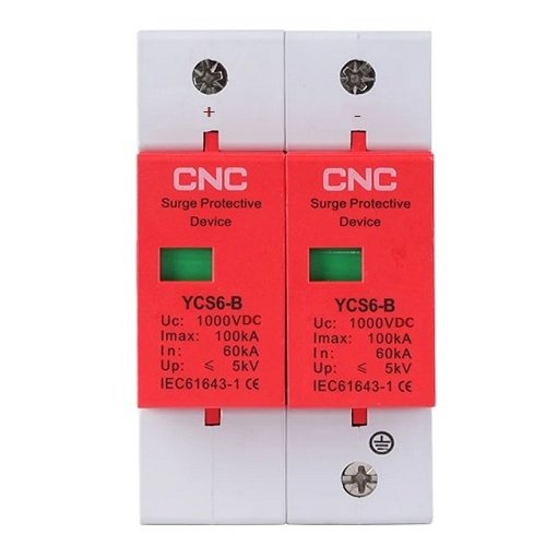 CNC DC Surge Protection Device, 2P, Class B, 60-1000kA, 1000VDC ...